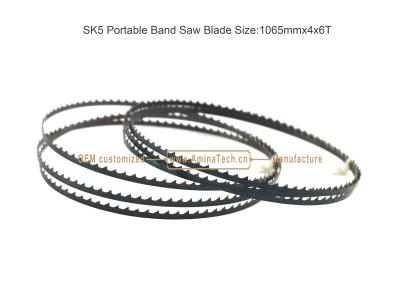 China SK5 Portable Band Saw Blade 1065mm x 4 x 6T for Wood and Soft Metal Cutting for sale