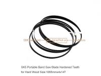 China SK5 Portable Bandsaw Blade 1065mm x 4 x 14T Hardened Teeth for Hard Wood Cutting for sale