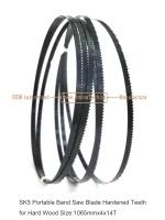 China SK5 Portable Bandsaw Blade 1065mm x 4 x 14T Hardened Teeth for Hard Wood Cutting for sale