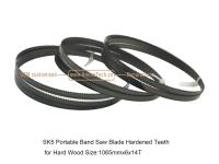 China SK5 Portable Band Saw Blade Hardened Teeth for Hard Wood 1065mm x 6 x 14T for sale