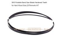 China SK5 Portable Bandsaw Blade Hardened Teeth 2375mm x 4 x 14T for Hard Wood Cutting for sale