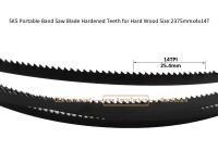 China SK5 Portable Bandsaw Blade Hardened Teeth 2375mm x 4 x 14T for Hard Wood Cutting for sale