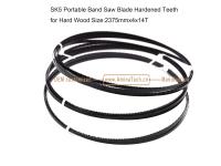 China SK5 Portable Bandsaw Blade Hardened Teeth 2375mm x 4 x 14T for Hard Wood Cutting for sale