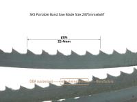 China SK5 Portable Bandsaw Blade 2375mm x 6mm x 6TPI for Wood and Soft Metal Cutting for sale