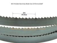 China SK5 Portable Band Saw Blade 2375mm x 10mm x 8T for Wood and Soft Metal Cutting for sale