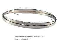 China Carbon Band Saw Blades for Wood Working 5350mmx16x4T Hardened SK5 Steel for sale