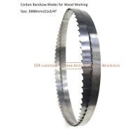 China Carbon Band Saw Blade for Wood Cutting 3988mm x 31mm x 3/4T SK5 Hardened Steel for sale