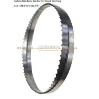 China Carbon Band Saw Blade for Wood Cutting 3988mm x 31mm x 3/4T SK5 Hardened Steel for sale