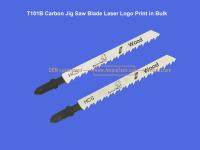 China T101B Carbon Jig Saw Blade 100mm x 8 x 10T for Wood Cutting Bulk Laser Logo for sale