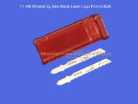 China T118B Bimetal Jig Saw Blade 75mm x 8 x 18T Laser Logo Print Bulk Reciprocating Saw Blade for Power Tools for sale