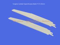 China Tungsten Carbide Tipped Reciprocating Saw Blade 225mm 9 Inch 5 TPI for Cutting Screws for sale