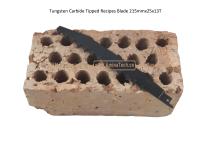 China Tungsten Carbide Tipped Reciprocating Saw Blade 215mm x 25mm 13 Teeth for Concrete Cutting for sale