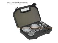 China 9PCS Carbide Grit Hole Saw Set,Drill,Power Tools for sale