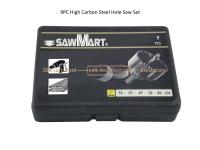 China 9PC High Carbon Steel Hole Saw Set for sale
