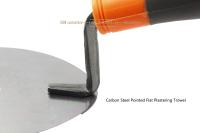 China Carbon Steel Pointed Flat Plastering Trowel for sale