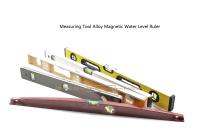 China Aluminum Alloy Magnetic Water Level Ruler 300mm-1000mm for Precision Level Measurement for sale