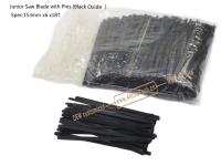 China Junior Saw Blade with Pins Black Oxide 153mm x 6mm 18T for Wood Plastic Metal Cutting for sale