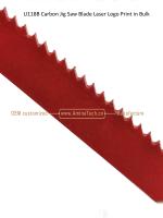 China U118B Bimetal Jig Saw Blade 75mm x 8 x 14T Laser Logo Bulk Reciprocating Saw Blade for sale