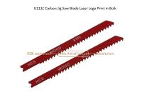 China U111C Carbon Steel Jig Saw Blade 100mm x 8 x 8T for Wood Cutting Bulk Laser Logo for sale