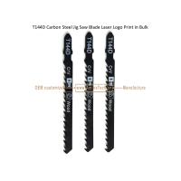 China T144D Carbon Jig Saw Blade 100mmx8x6T for Wood Cutting Bulk Laser Logo Print for sale