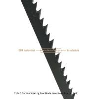China T144D Carbon Jig Saw Blade 100mmx8x6T for Wood Cutting Bulk Laser Logo Print for sale