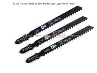 China T111C Carbon Steel Jig Saw Blade 100mmx8x8T for Wood Cutting Bulk Laser Logo for sale