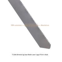 China T118AF Bimetal Jig Saw Blade 75mm x 8 x 24T Laser Logo Bulk for Soft Metal Cutting for sale
