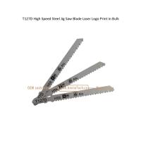China T127D High Speed Steel Jig Saw Blade 100mm x 8 x 8T for Wood Cutting Bulk Laser Logo for sale