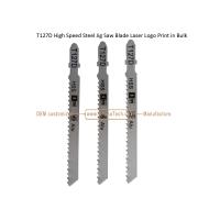 China T127D High Speed Steel Jig Saw Blade 100mm x 8 x 8T for Wood Cutting Bulk Laser Logo for sale