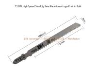 China T127D High Speed Steel Jig Saw Blade 100mm x 8 x 8T for Wood Cutting Bulk Laser Logo for sale