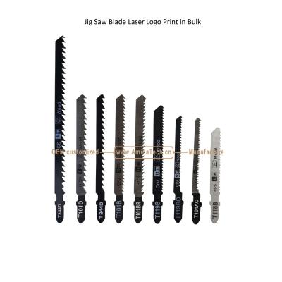 China T101D Carbon Steel Jig Saw Blade 100mm x 8 x 6T for Wood Cutting Bulk with Laser Logo for sale