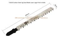 China T101D Carbon Steel Jig Saw Blade 100mm x 8 x 6T for Wood Cutting Bulk with Laser Logo for sale