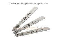 China T118B High Speed Steel Jig Saw Blade 75mm x 8mm 12TPI for Straight Cuts in Medium Thin Metal for sale