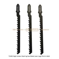 China T244D Carbon Jig Saw Blade 100mmx6.5x6T Laser Logo Bulk for Wood Cutting Power Tool for sale