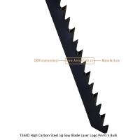 China T244D Carbon Jig Saw Blade 100mmx6.5x6T Laser Logo Bulk for Wood Cutting Power Tool for sale