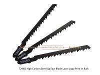 China T244D Carbon Jig Saw Blade 100mmx6.5x6T Laser Logo Bulk for Wood Cutting Power Tool for sale