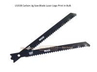 China U101B Carbon Steel Jig Saw Blade 100mm x 8 x 10T for Wood Cutting Bulk Laser Logo for sale