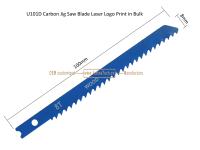 China U101D Carbon Steel Jig Saw Blade 100mm x 8 x 10T for Wood Cutting Bulk Laser Logo for sale