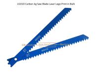 China U101D Carbon Steel Jig Saw Blade 100mm x 8 x 10T for Wood Cutting Bulk Laser Logo for sale