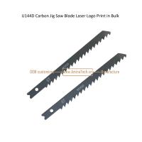 China U144D Carbon Jig Saw Blade 100mmx8x6T for Wood Cutting Bulk Laser Logo for sale
