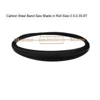 China Carbon Steel Band Saw Blade in Roll 3.5-0.35-6T 9T 10T for Wood and Soft Metal Cutting for sale