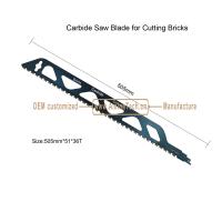 China Carbide Saw Blade for Cutting Bricks    Size:505mmx51x36T,Power Tools,Reciprocating for sale