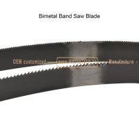 China M42 Bimetal Portable Band Saw Blade 730mm 835mm 900mm for Metal Cutting for sale