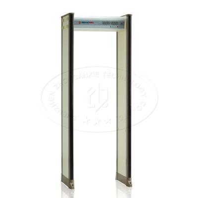 China Airport Security Metal Detector 18 Zones 2000x700mm Channel with High Decibel Alarm for sale