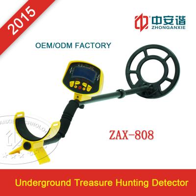 China Copper Aluminium Digital Metal Detector 8 Inch Waterproof Coil LCD Screen Metal Recognition Alarm for sale