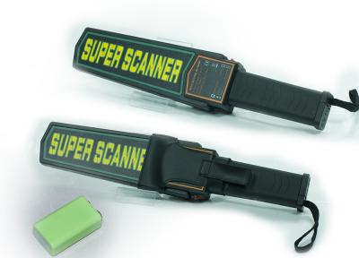 China Gun Detector Foldable Metal Detector Portable , Metal Detecting Wand MD-3003B1 for sale