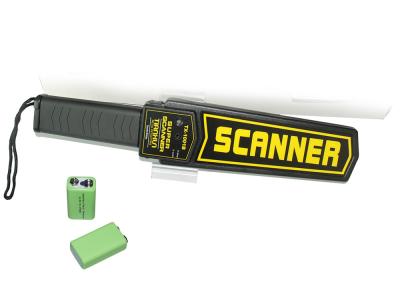 China Hand Held Security Metal Detector Body Scanner Wand Rechargeable High Sensitivity for sale