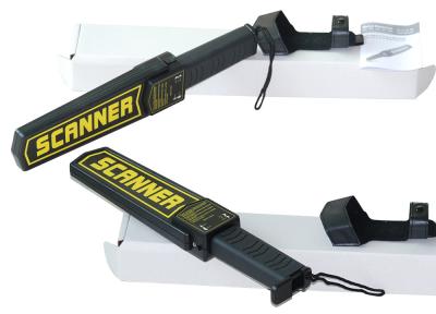 China Custom Black Hand Held Body Scanner Professional FCC Certification 410 x 85 x 45 mm for sale