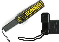China Airport Security Metal Detector Wand 9V Battery Operated Handheld 40H Continuous Work for sale