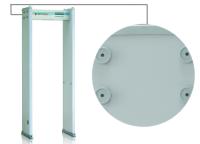 China Muti Zone Folding Metal Detector for sale